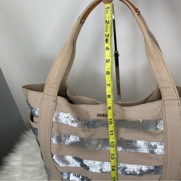 MZ Wallace | Bags | Mz Wallace Ava Canvas Sequin Tote | Poshmark